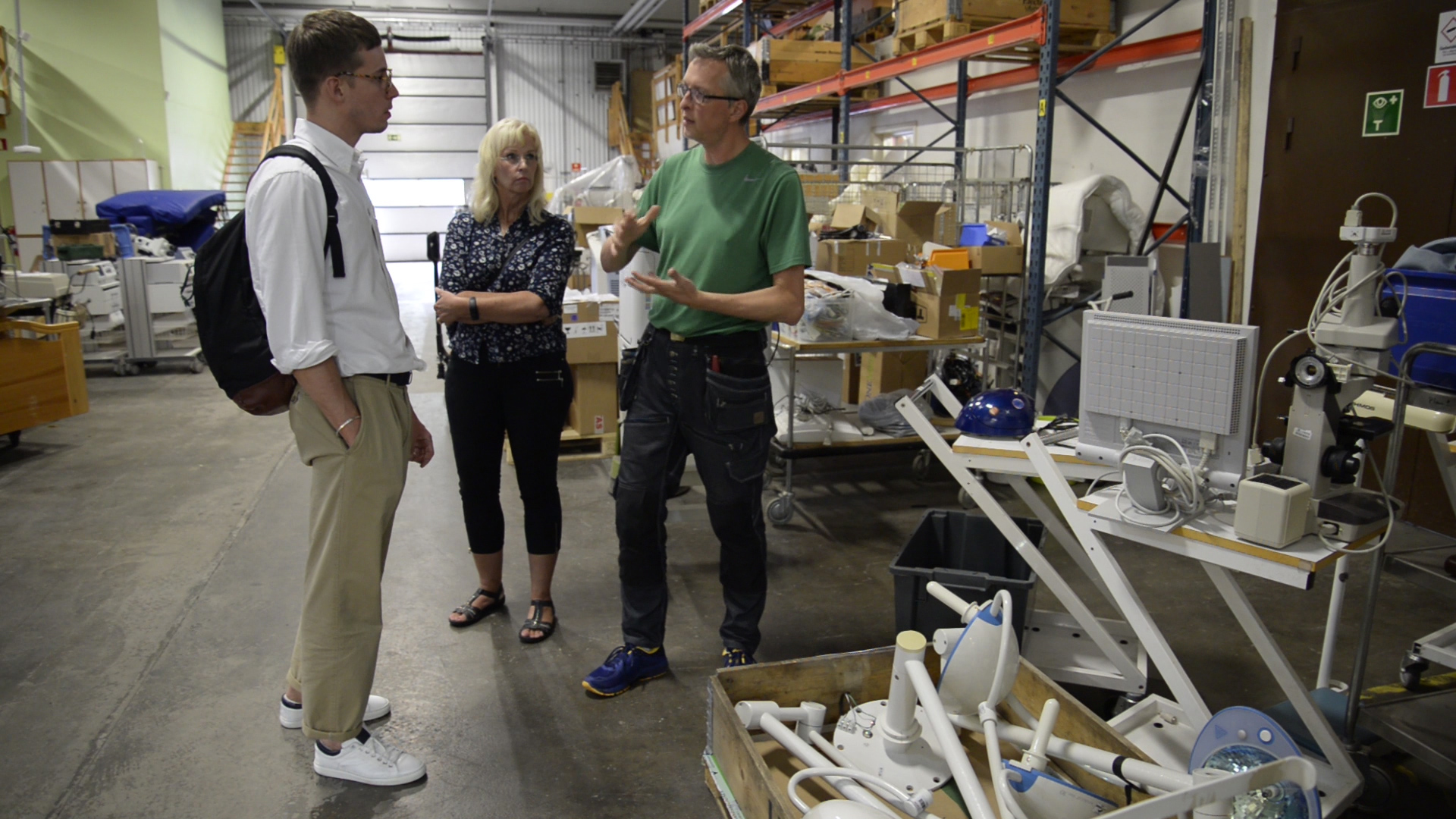 Mottagarorganisation på besök hos Human Bridge | Human Bridge